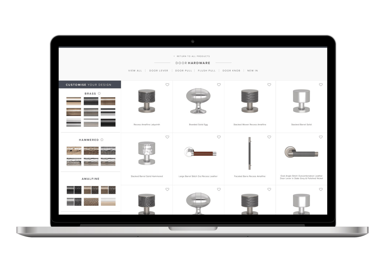 Turnstyle Designs - Luxury Door Hardware Website Project | GSL