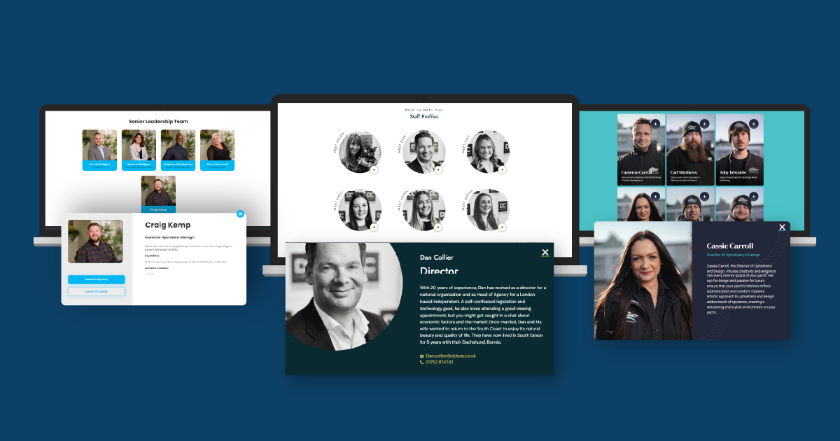 5 Reasons Why Meet The Team Page is Vital - GSL Media, Plymouth, Devon ...